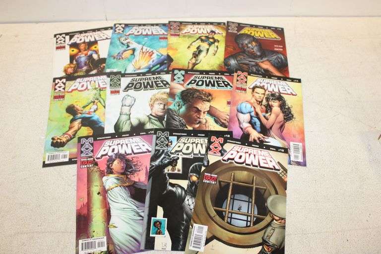 Supreme Power Comics - Auction Ohio