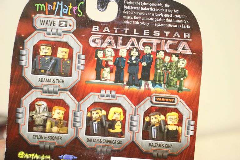 Battlestar Galactica Mini Mates - Auction Ohio