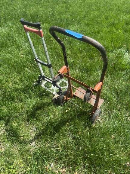 Two hand carts - Auction Ohio
