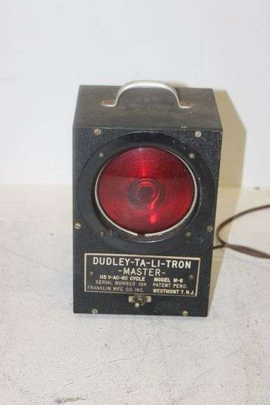 Dudley-TA-LI-Tron Master Light - Auction Ohio