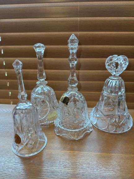 Lot of Crystal Bells - Auction Ohio