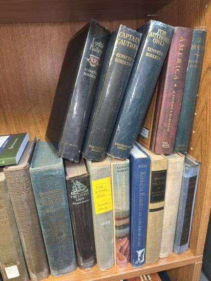Books – Kenneth Roberts collection - Auction Ohio