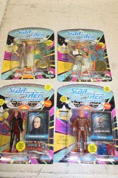 Star Trek The Next Generation Figures - Auction Ohio