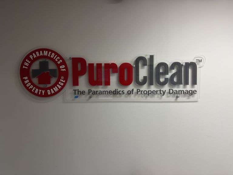 Puroclean Sign - Auction Ohio