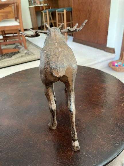 Cast Iron Moose - Auction Ohio