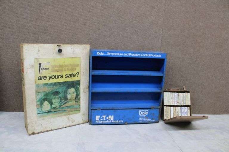 Automotive Retail Displays and First Aid Kit - Auction Ohio