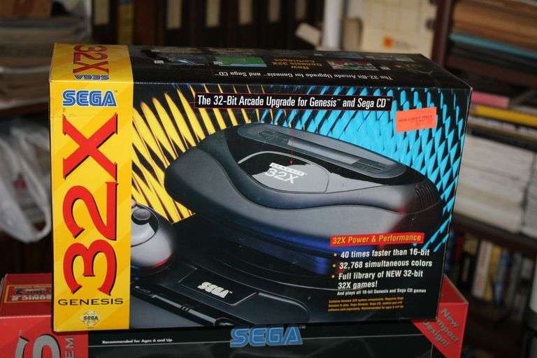 BOXES SEGA Genesis & 32X Game Console BOXES ONLY. - Auction Ohio