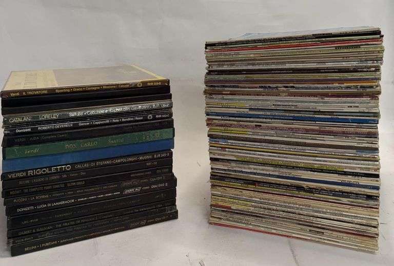 COLLECTION OF CLASSICAL AND OPERA RECORDS. - Auction Ohio