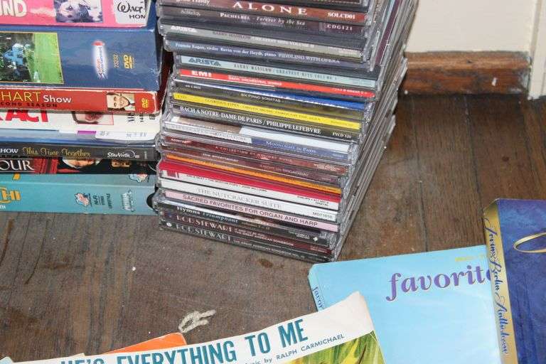 Sheet Music, Albums, CDS & DVDs - Auction Ohio