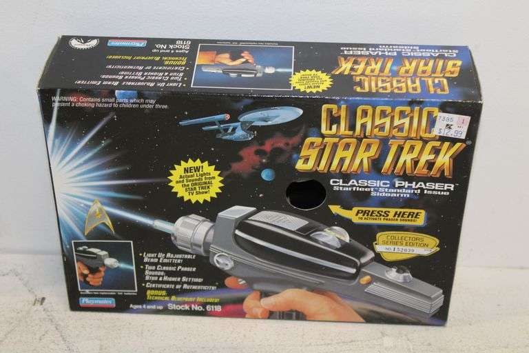 Classic Star Trek Classic Phaser Model - Auction Ohio