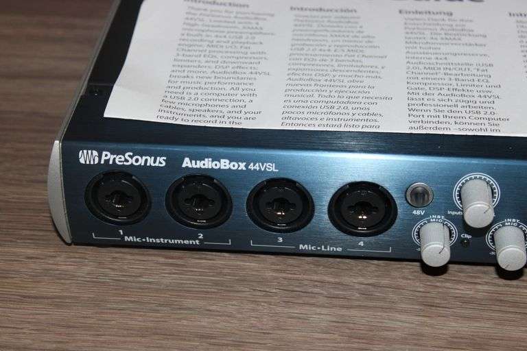 PreSonus Audio Box 44 VSL - Auction Ohio