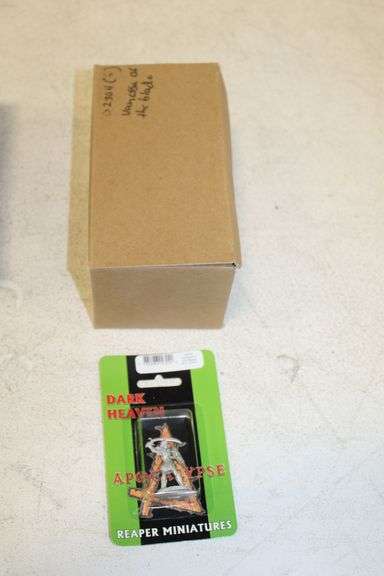 Dark Heaven Apocalypse Reaper Miniatures Vanessa of the Blade Die-Cast ...