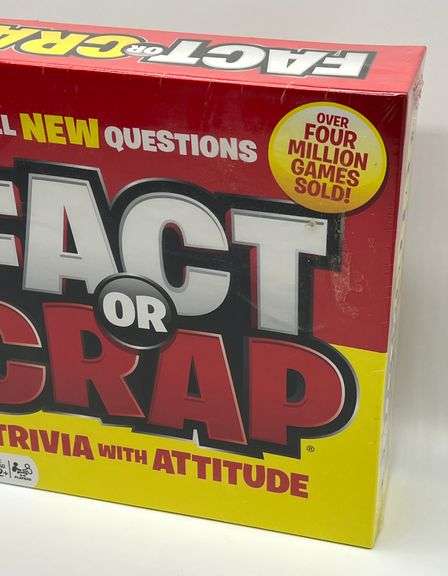 Fact Or Crap Trivia Game - Auction Ohio