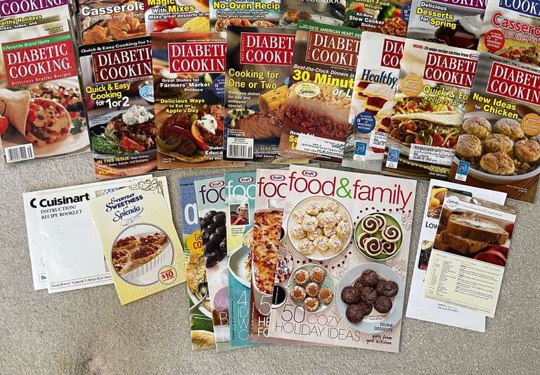 Vintage Cook Books - Auction Ohio