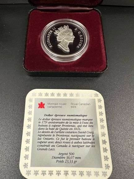 Royal Canadian Mint Silver Dollars - Auction Ohio