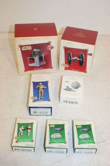 Hallmark Star Wars Ornaments - Auction Ohio