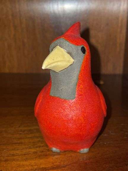 Nicodemus Pottery Cardinal - Auction Ohio