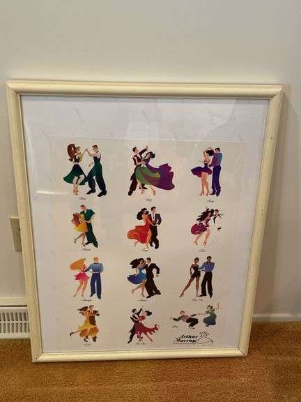 Arthur Murray Dance Studio Framed Poster - Auction Ohio