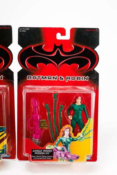 1997 Batman & Robin- Jungle Venom Poison Ivy and Batgirl - Auction Ohio