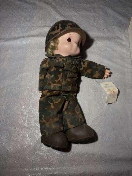 Precious Moments Army Doll - Auction Ohio