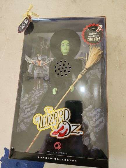 2008 Barbie 50Th Anniversary Wicked Witch Of The West Doll The Wizard Of Oz New In Package ...