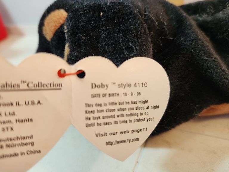 Ty Beanie Baby Doby 1996 - Auction Ohio