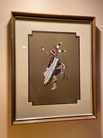 Framed Mopope Art Print - Auction Ohio