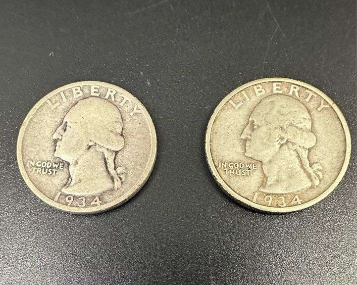 Early Washington Quarters - Auction Ohio