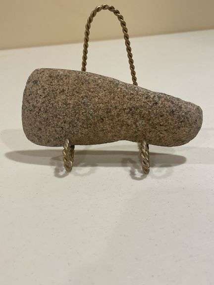Archaic Stone Axe Head - Auction Ohio