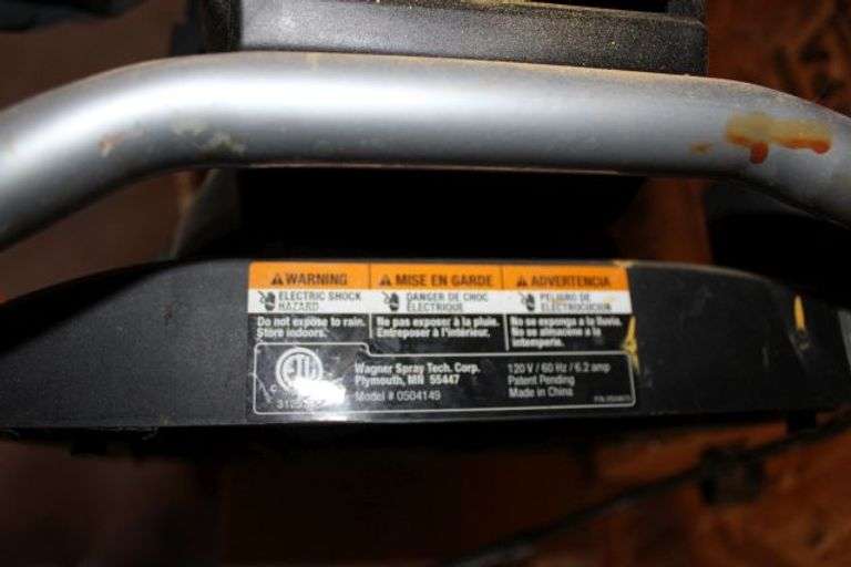 Wagner ProCoat Airless Paint Sprayer with Hoses and Manual - Auction Ohio