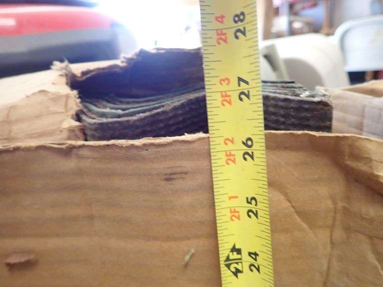 Full box of 12 - Heavy Duty Rubberized 26x46 Roof Tile Sheets - New in ...