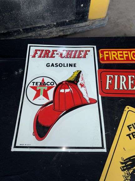 Firefighter Signs - Auction Ohio