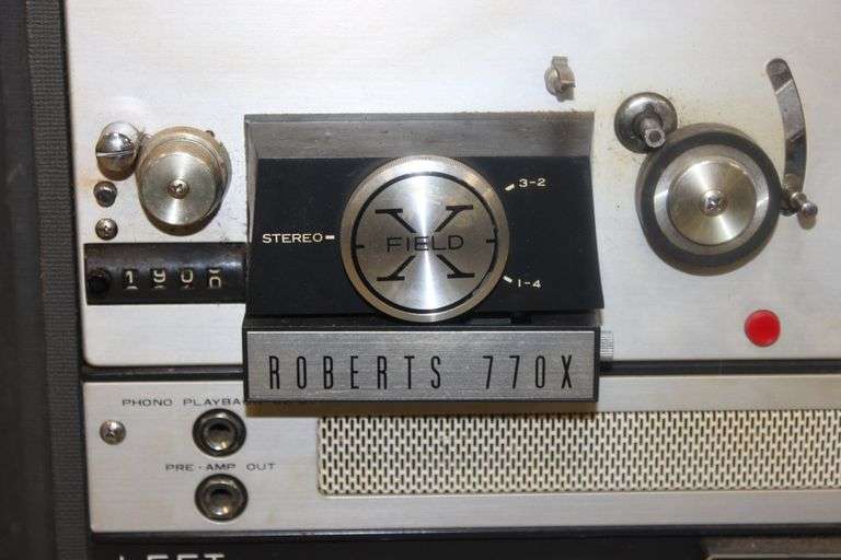 Roberts 770X Reel-to-Reel Tape Player - Auction Ohio