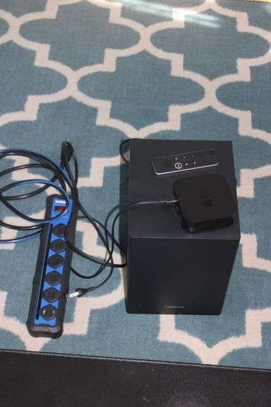 Apple TV Box, Speaker & Power Strip - Auction Ohio
