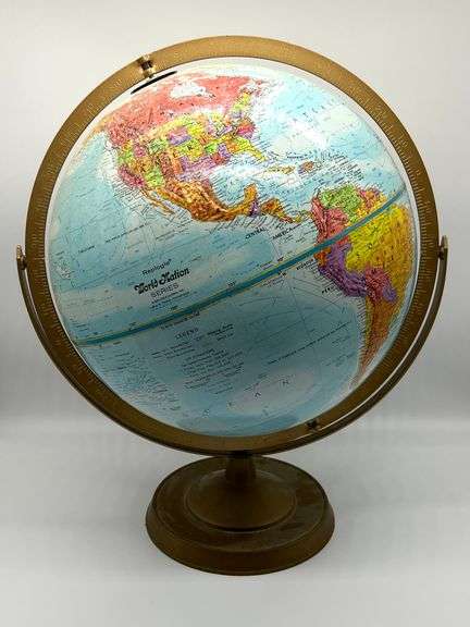Replogle World Globe - Auction Ohio