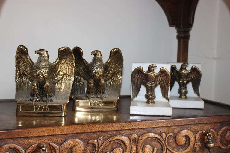 Eagle Bookends - Auction Ohio