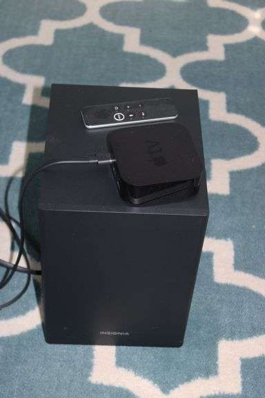 Apple TV Box, Speaker & Power Strip - Auction Ohio