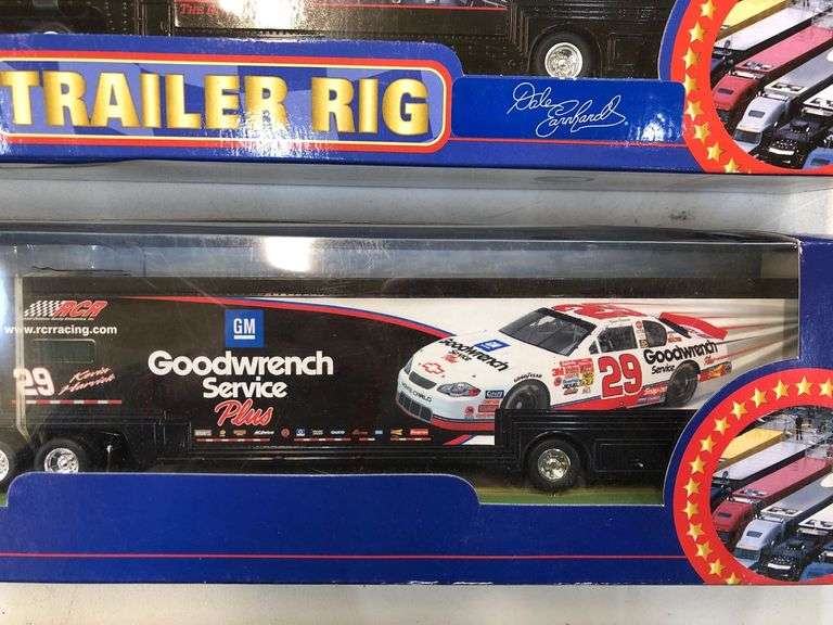Dale Earnhardt/Kevin Harvick Commemorative Trailers - Auction Ohio