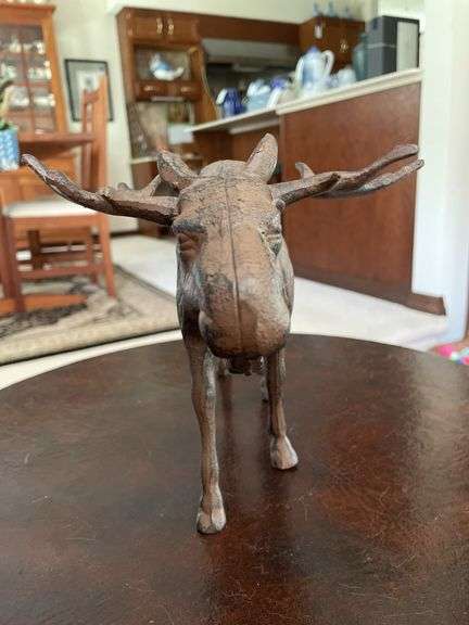 Cast Iron Moose - Auction Ohio