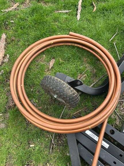Copper Tubing, Metal Framing, Angle Iron & Post Supports - Auction Ohio
