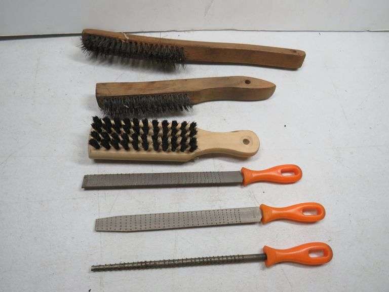 Rasp and Wire Brushes - Auction Ohio