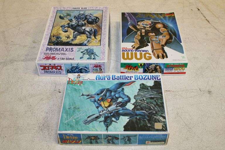 Japanese Robot Model Kits - Auction Ohio