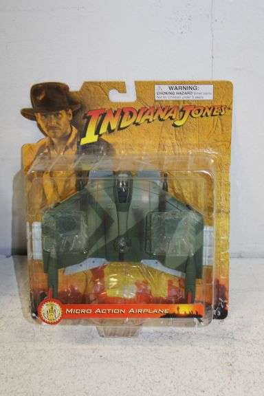 Indiana Jones Micro Action Airplane Model - Auction Ohio