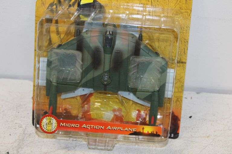 Indiana Jones Micro Action Airplane Model - Auction Ohio