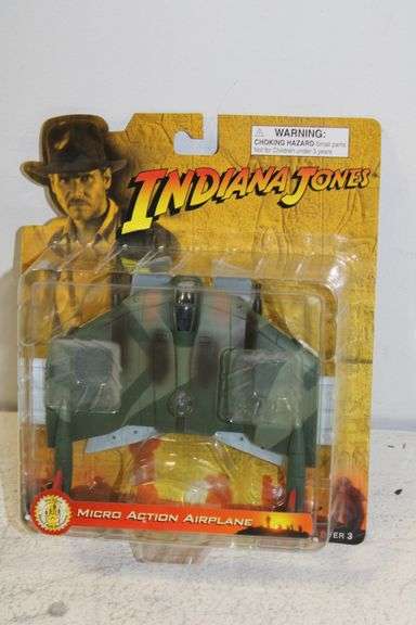 Indiana Jones Micro Action Airplane Model - Auction Ohio