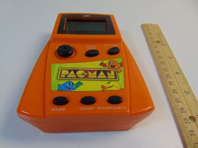 Classic Arcade Handheld Electronic Pacman game - Auction Ohio
