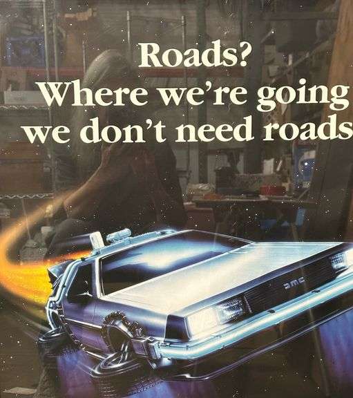 Back to the Future Part II Movie Poster - Auction Ohio