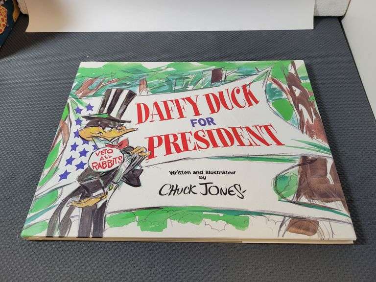 "Daffy Duck for President" by Chuck Jones – Hardcover Illustrated Book ...