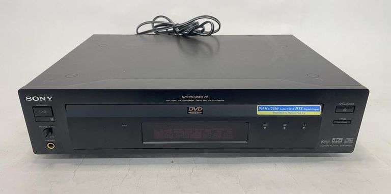 SONY CD/DVD PLAYER. - Auction Ohio