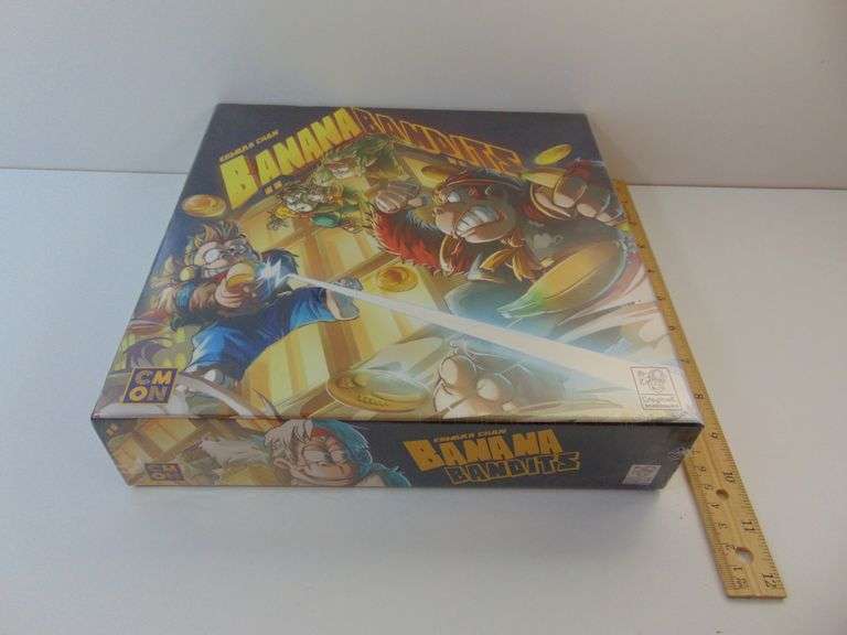 New Edward Chan Banana Bandits Board Game - Auction Ohio